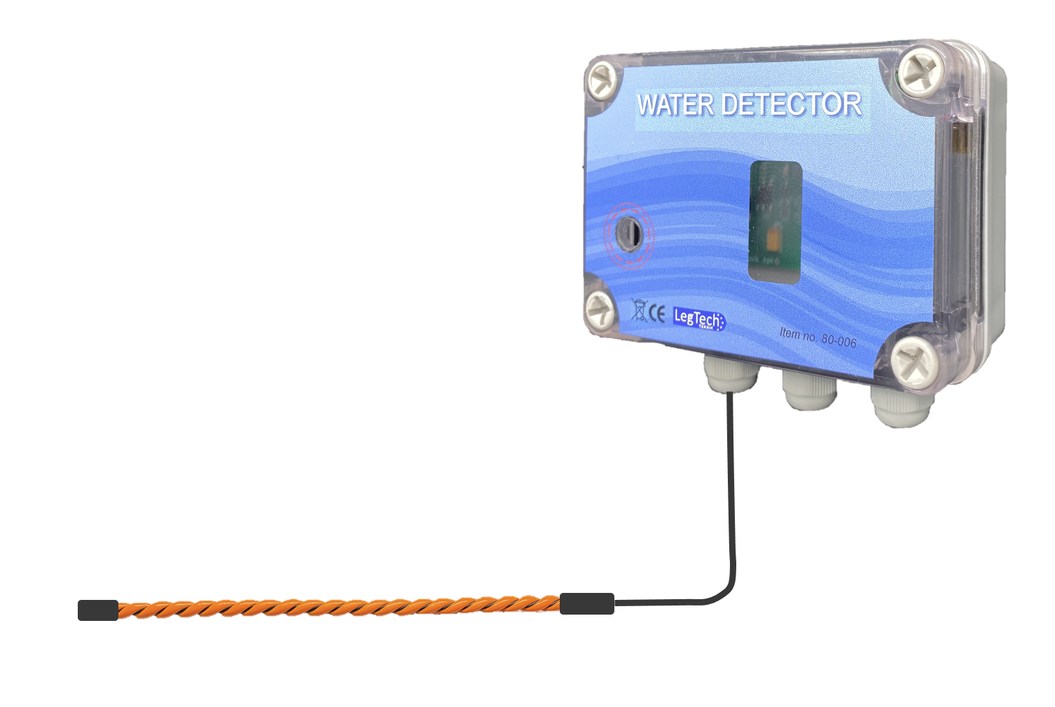 Detector Boks med vand kabel - Vand Sensor / Float Sensor - Legtech Teknik Aps